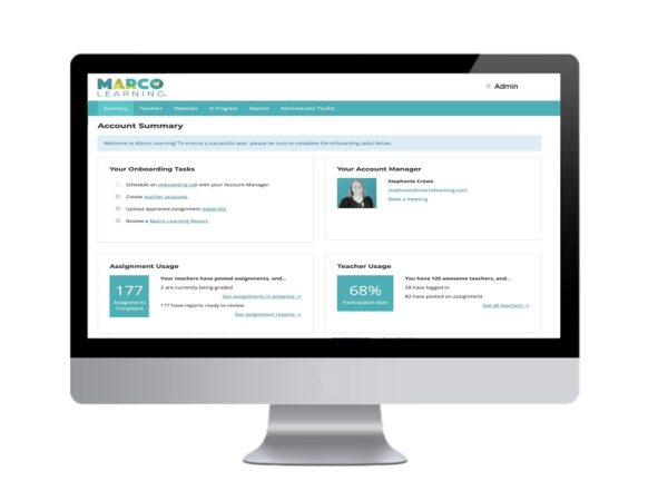 Student Writing Support – Marco Learning